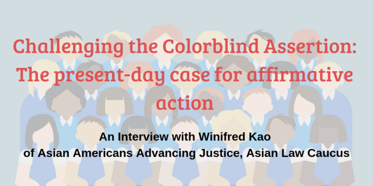 Challenging the colorblind assertion: The present-day case for ...