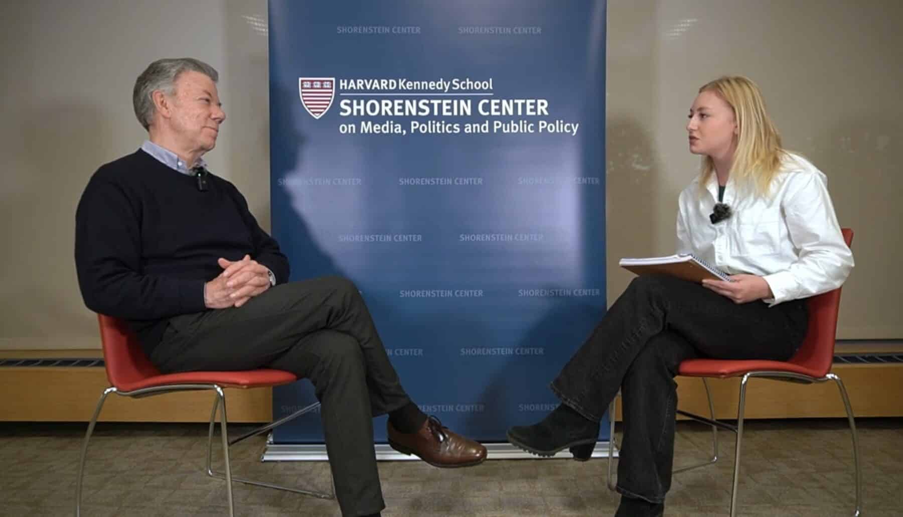 Interview with Former Colombian President Juan Manuel Santos - HKS ...
